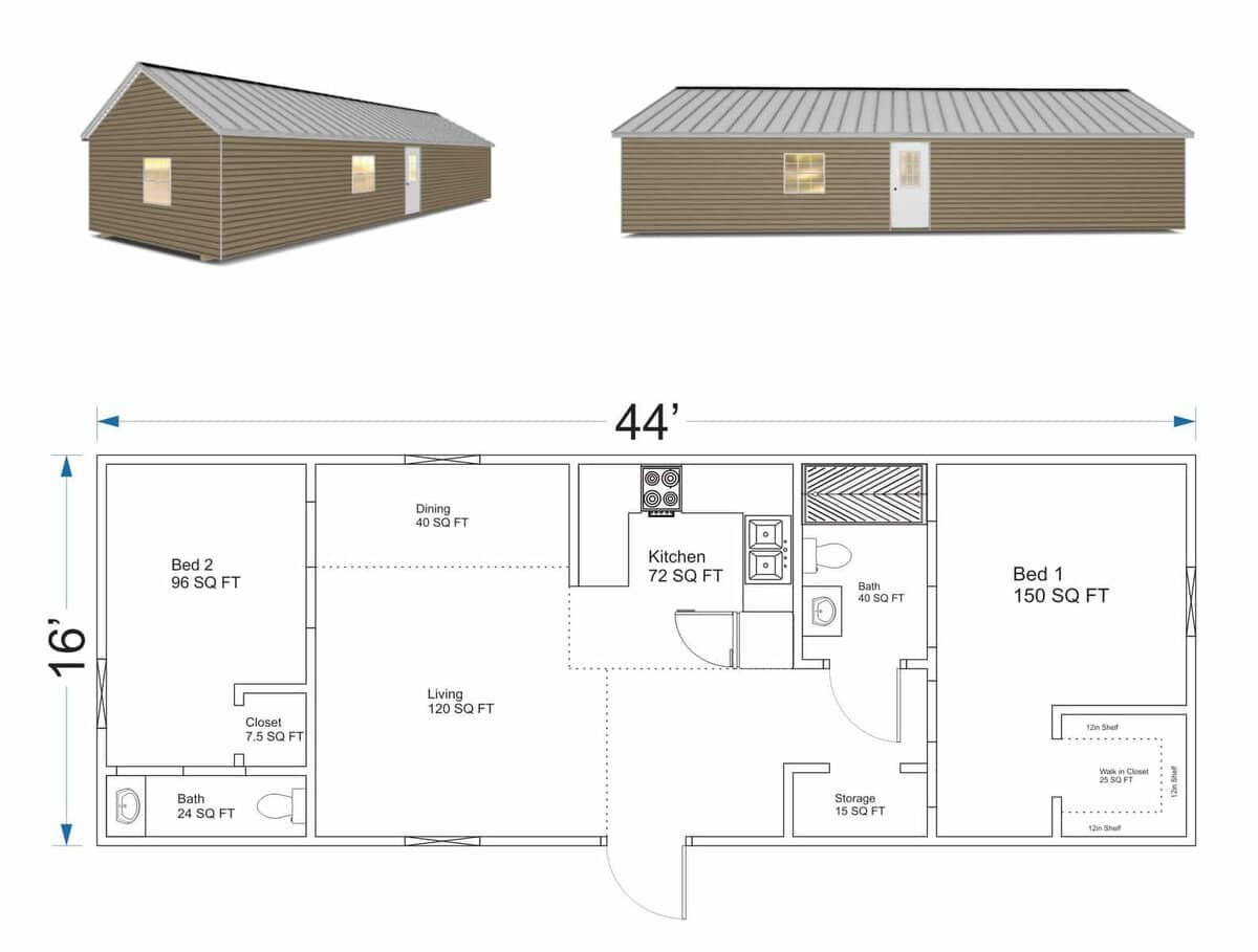 Tiny Homes For Sale In Arcadia - ProBuilt Structures