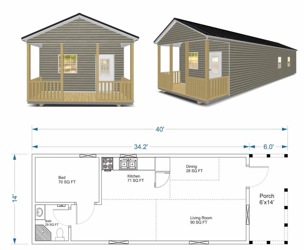 Tiny Homes For Sale In Atlantic Beach - ProBuilt Structures