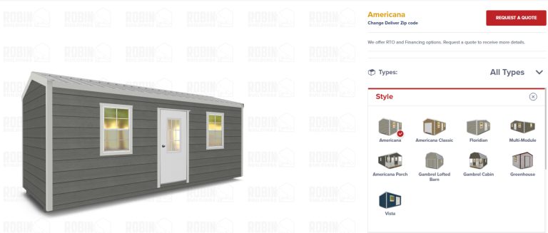 Robin Pump House Shed - ProBuilt Structures