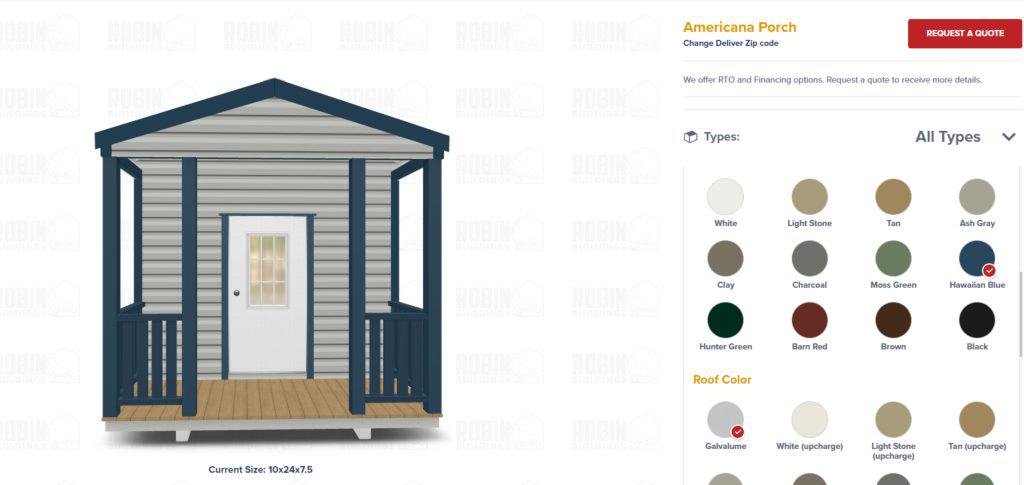 Robin Pump House Shed - ProBuilt Structures