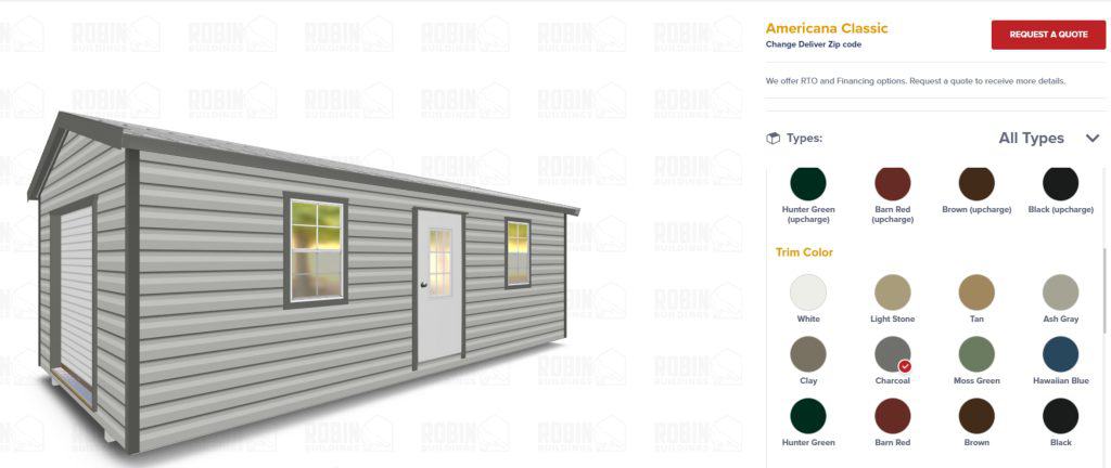 Robin Tack Room Shed - ProBuilt Structures