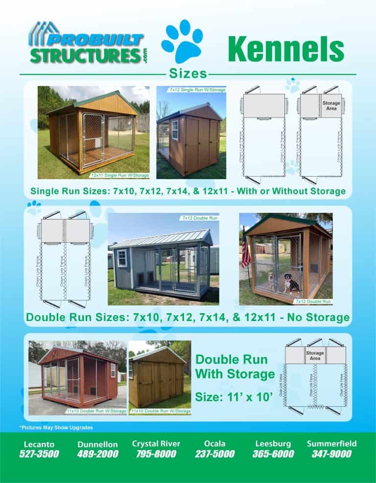 Dog Kennels For Sale In Florida - ProBuilt Structures